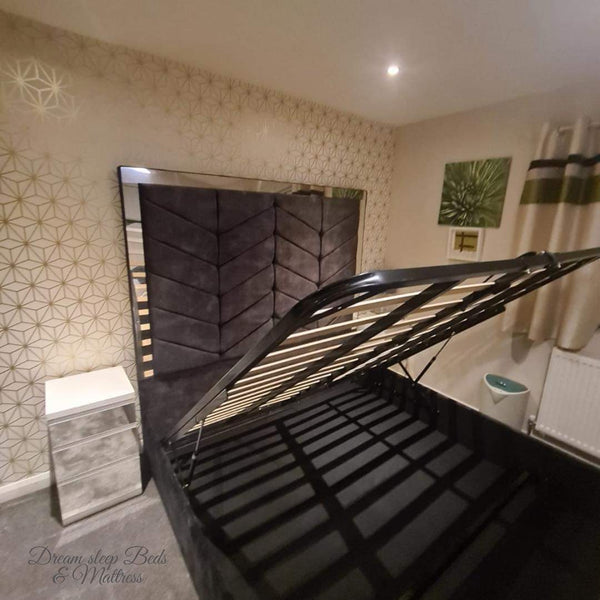 Madelyn Mirror Bed – BedSofaWorld